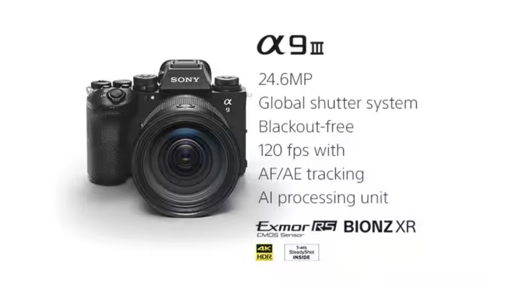 สิ้นสุดการรอคอย Sony a9 III กล้องฟูลเฟรมมิเรอร์เลสพร้อม Global Shutter ...
